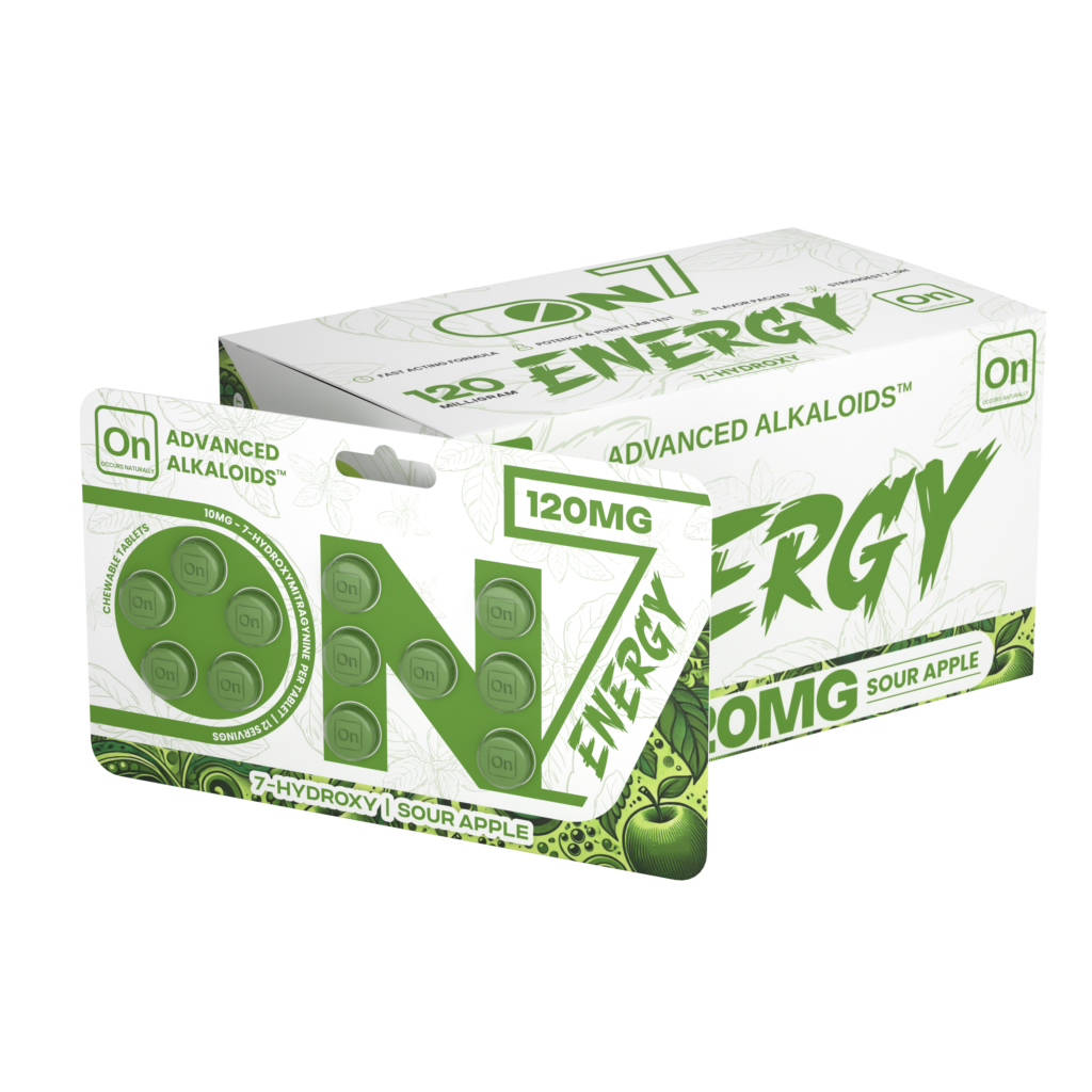 Energy 7 Hydroxy 12 Count – 120MG Box - wholesale Occurs Naturally